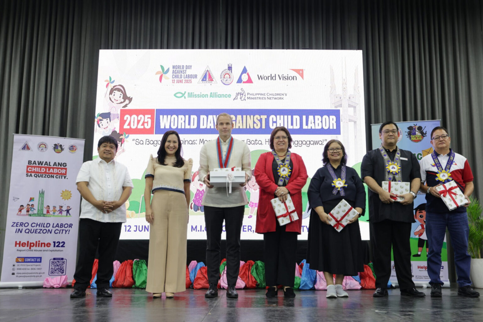 QUEZON CITY HOLDS 2025 WORLD DAY AGAINST CHILD LABOR PROGRAM, CALLS FOR ...