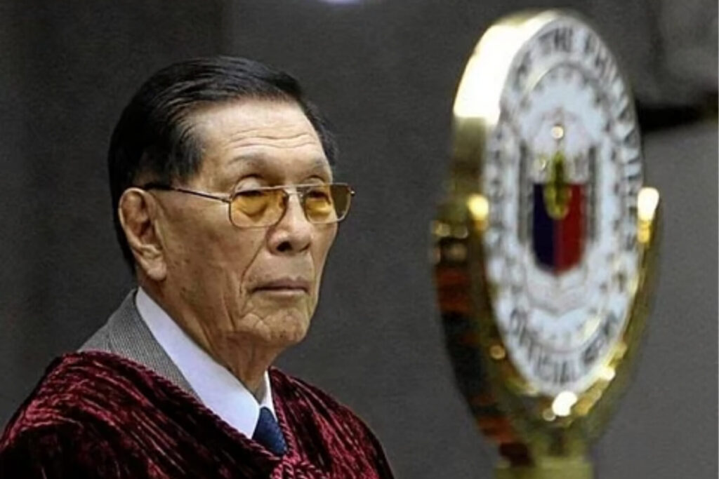ENRILE, 101, GIVEN SENATE NECROLOGICAL RITES AFTER DECADES OF SERVICE ...