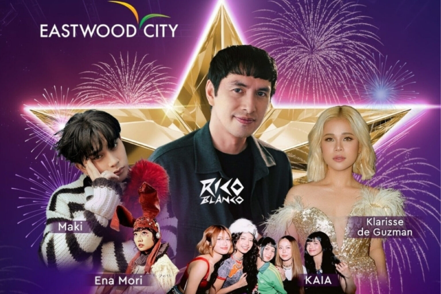 RICO BLANCO, KAIA, AND MORE HEADLINE MANILA NYE CONCERTS - PhilNews24