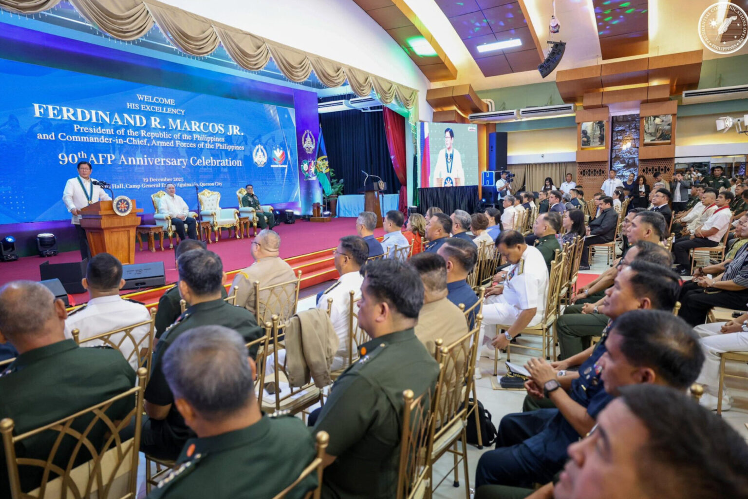 MARCOS DIRECTS NEW AFP LEADERSHIP TO PROTECT NATIONAL SOVEREIGNTY ...