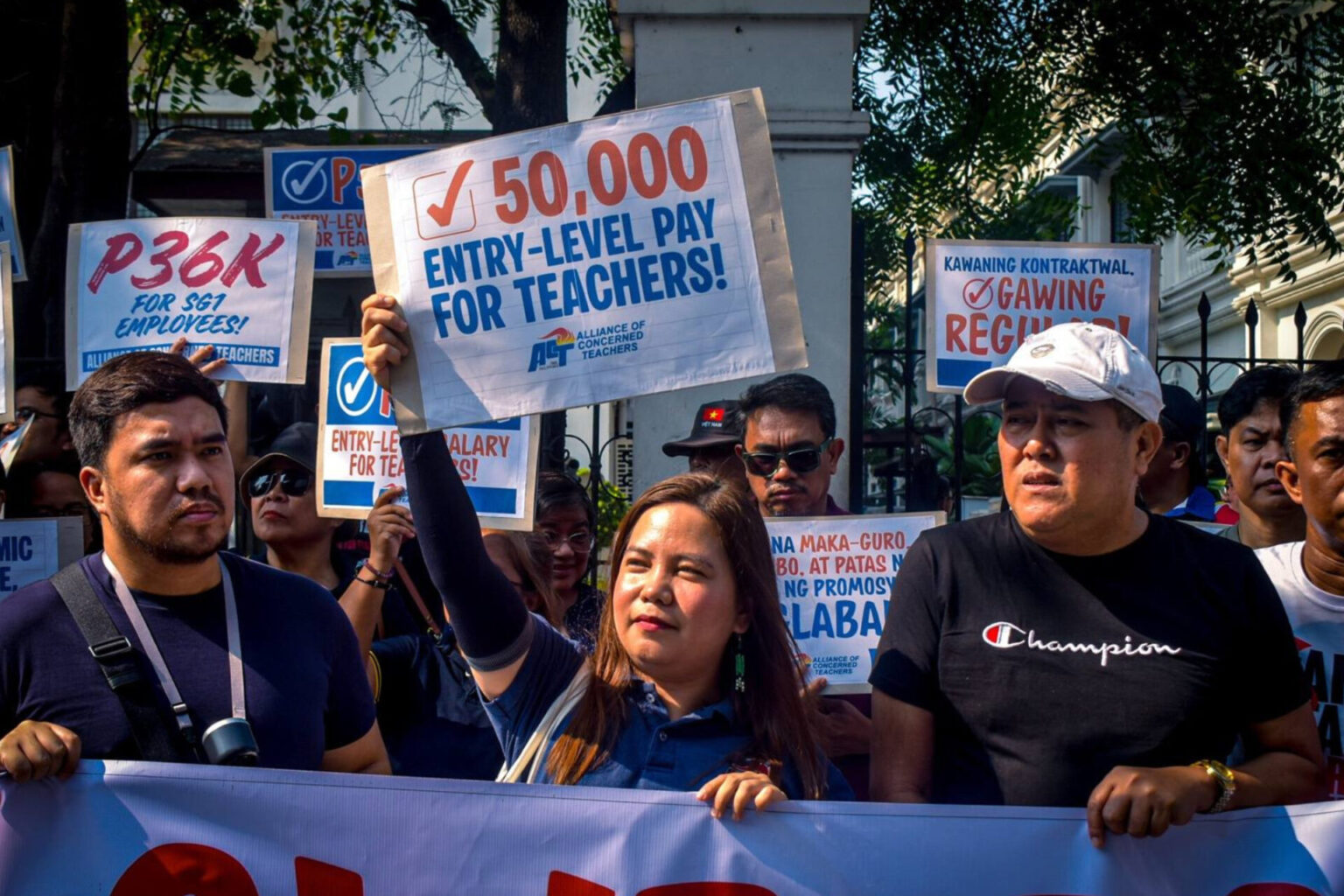 GROUP SEEKS SALARY HIKE FOR TEACHERS, CRITICIZES CUT IN EDUCATION ...