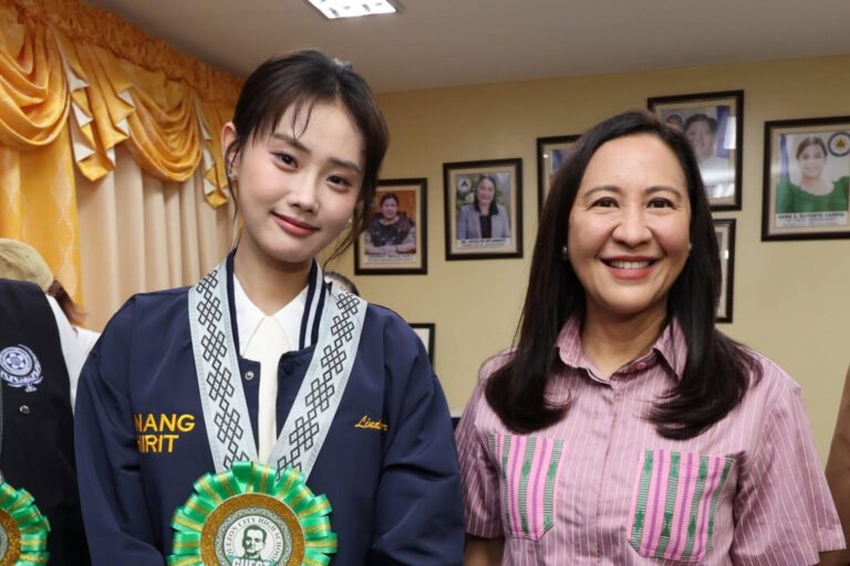 CHINESE ACTRESS ZHANG YINGFEI ENCOURAGES FILIPINO STUDENTS TO VALUE ...
